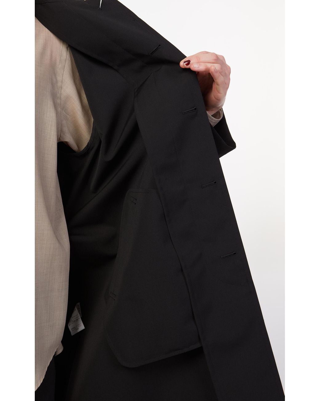 42％割引ブラック系,M何でも揃う auralee 22ss wool max canvas soutiencoat ステンカラーコート ...