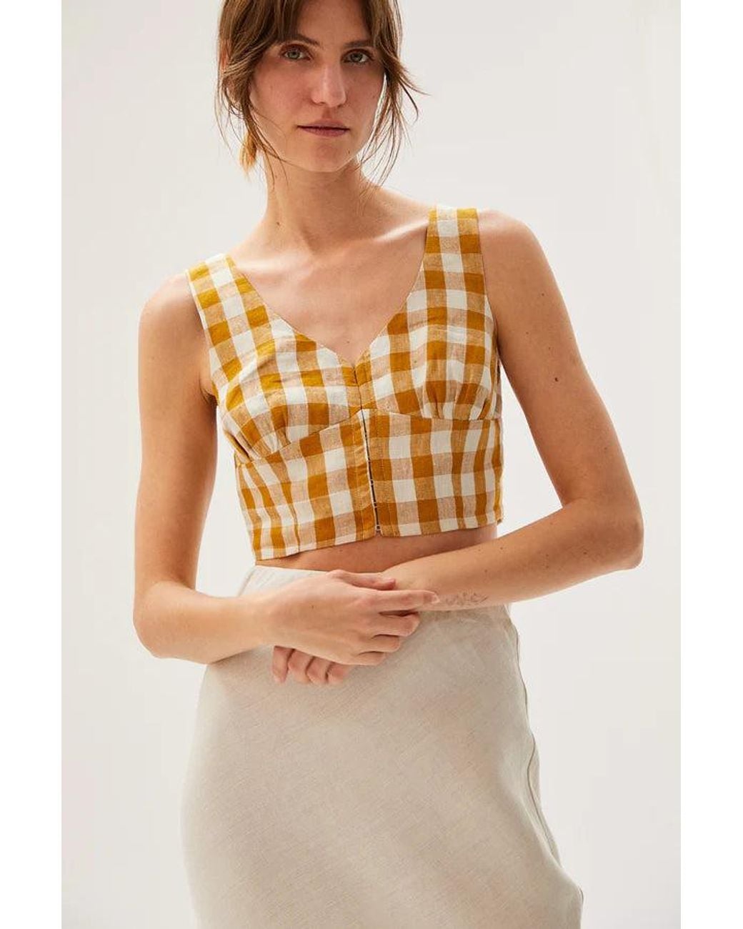 Casa Raki Bruna Top in Natural | Lyst