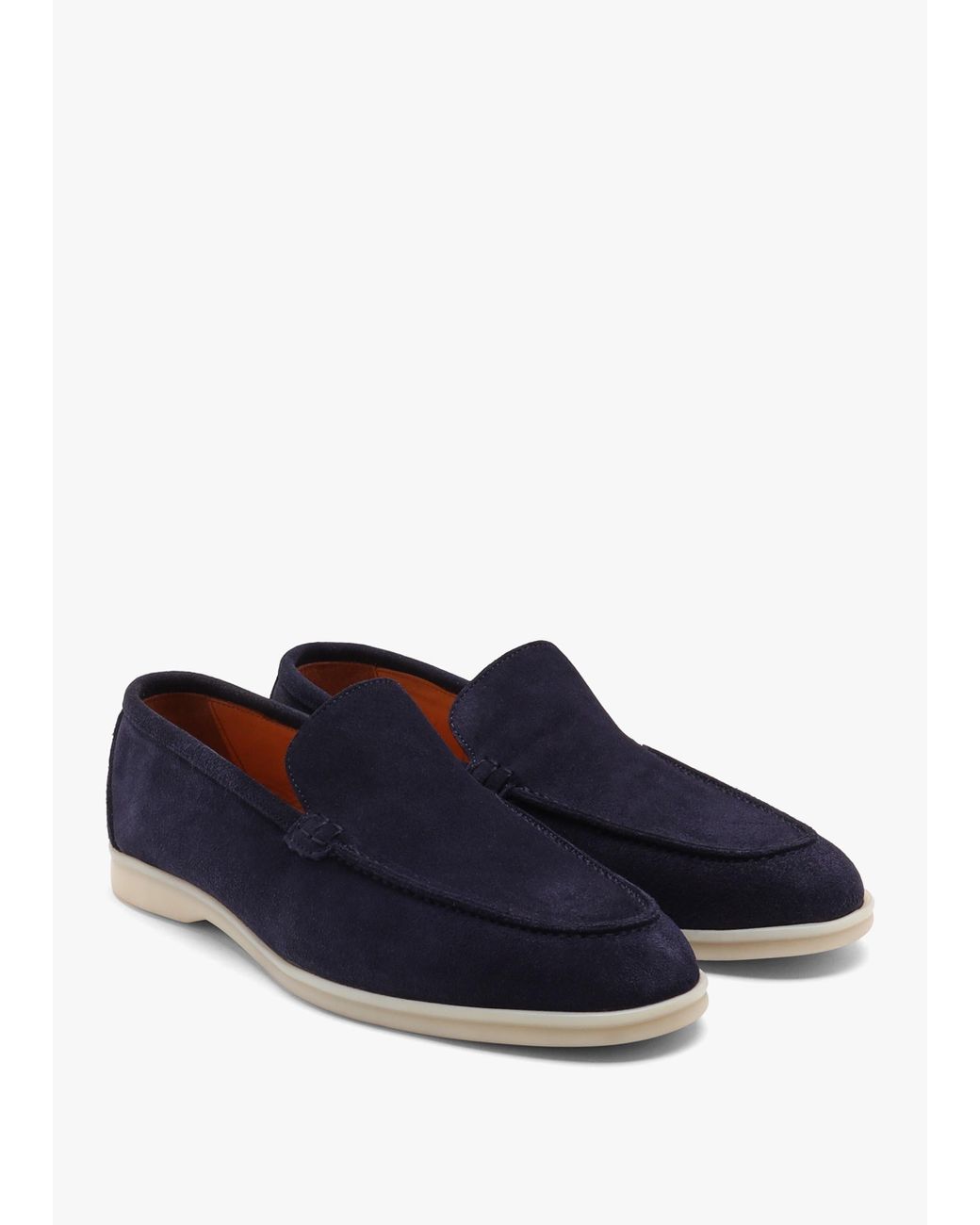 Daniel Men's Soro Navy Suede Loafers in Blue for Men | Lyst