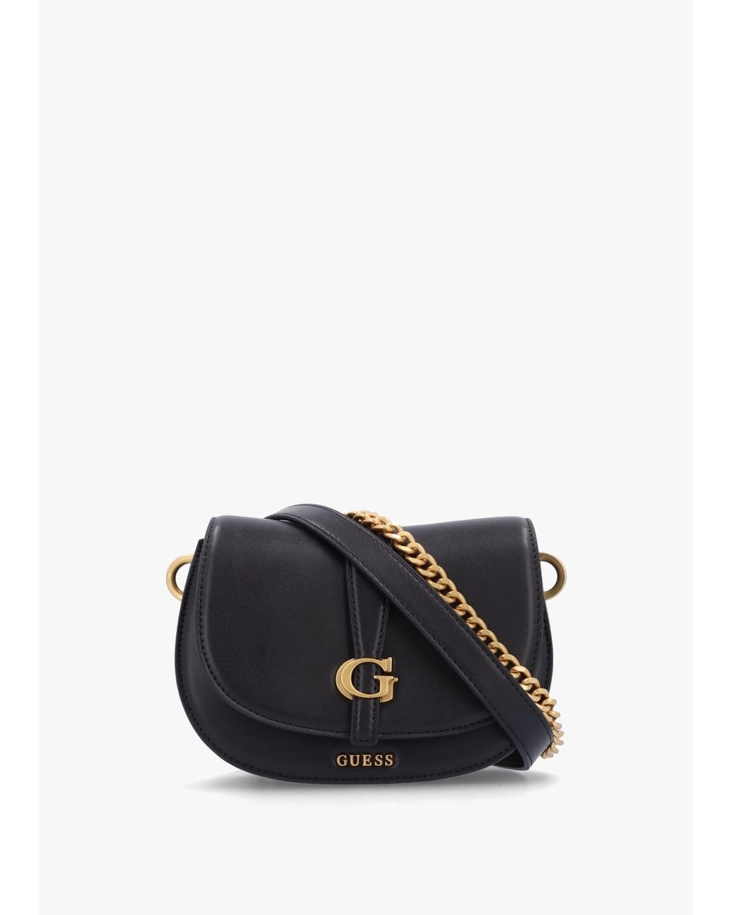 Guess Mini Kuba Black Cross-body Bag | Lyst