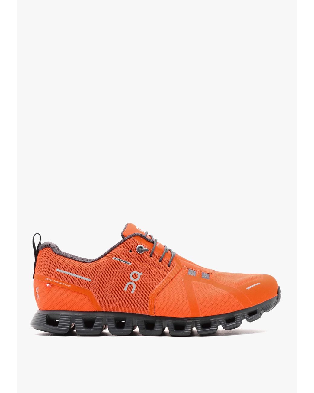 On Shoes Cloud 5 Waterproof Flame Eclipse Trainers in Red | Lyst