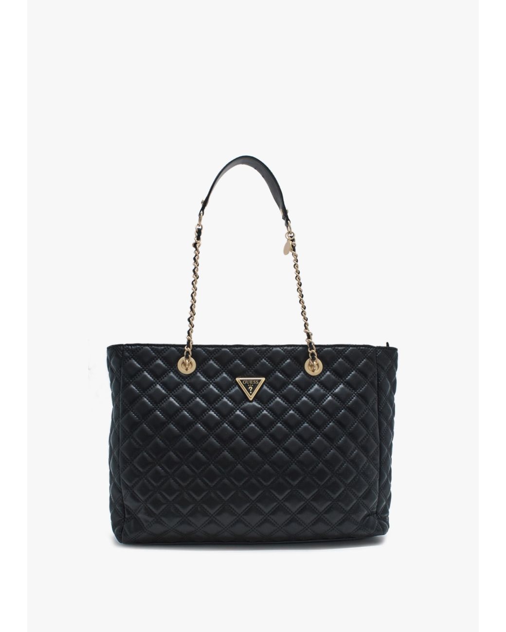 Guess Giully Black Quilted Tote Bag | Lyst Australia