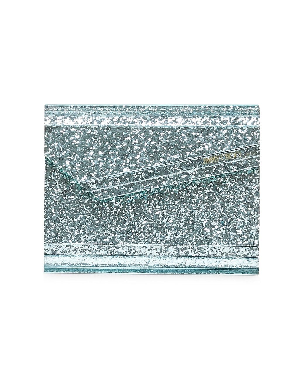 Jimmy Choo Aqua Candy Clutch in Blue | Lyst