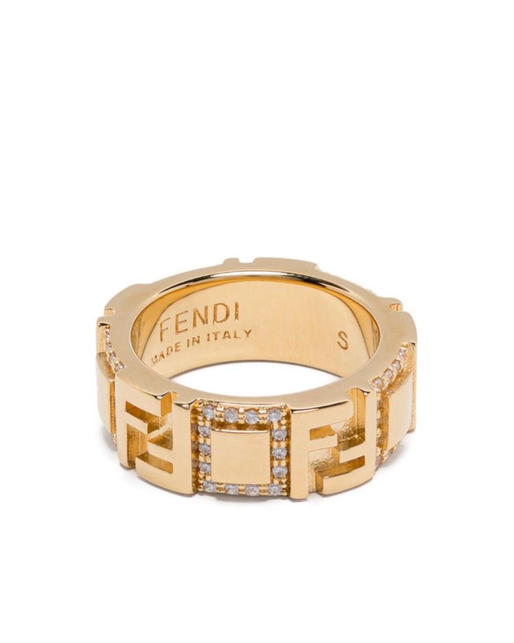 Fendi Forever Ring in Metallic | Lyst