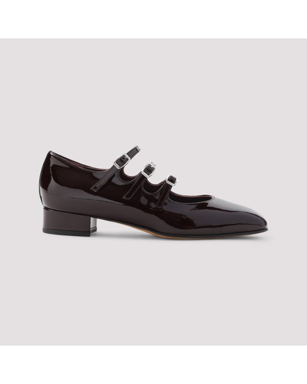 CAREL PARIS Leather Pumps in Black | Lyst