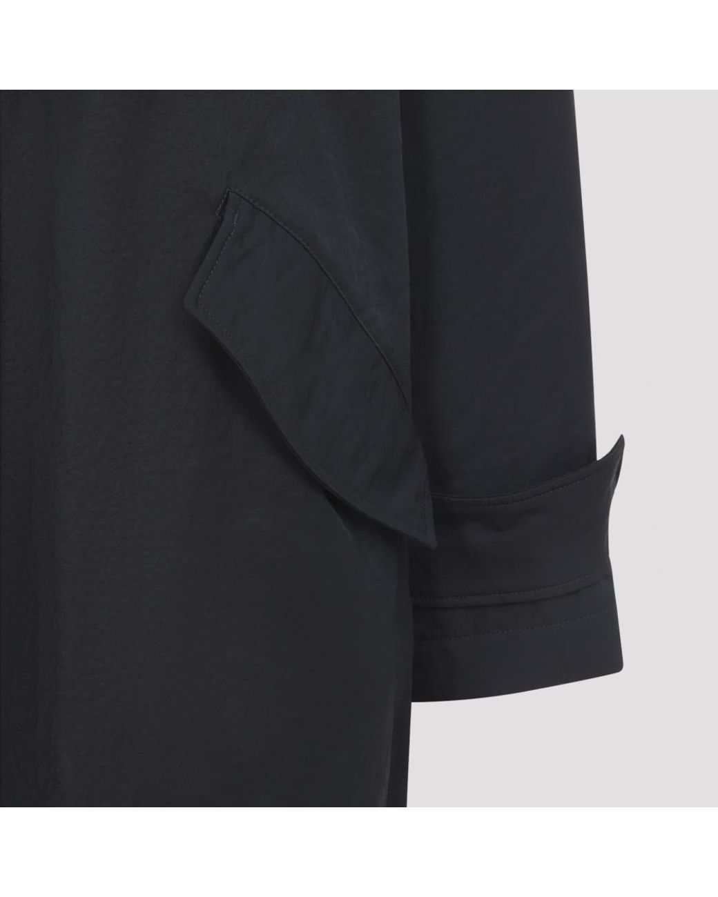 Ami Paris Dark Hooded Parka Jacket in Blue for Men | Lyst