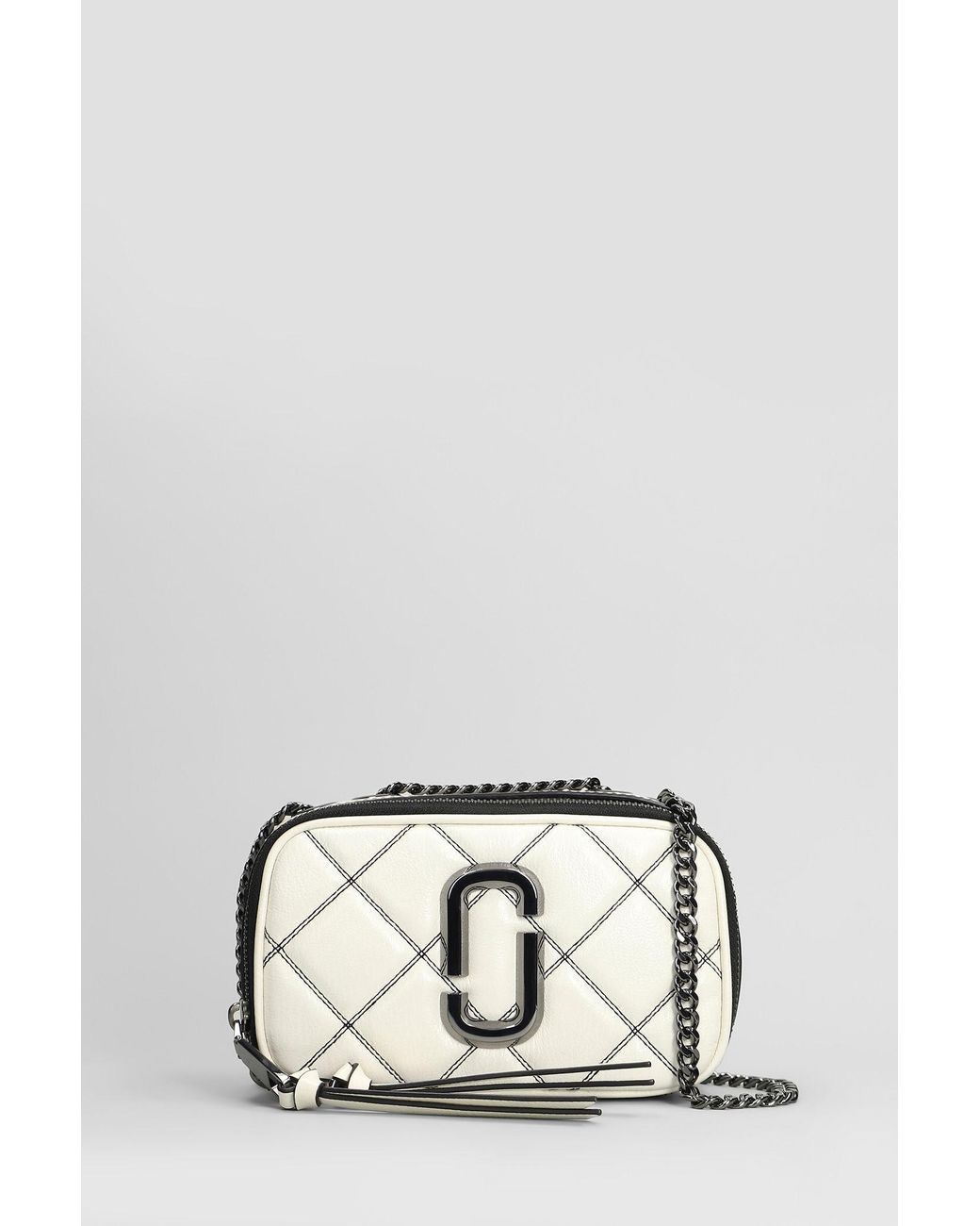 Marc Jacobs The Softshot Shoulder Bag in White | Lyst