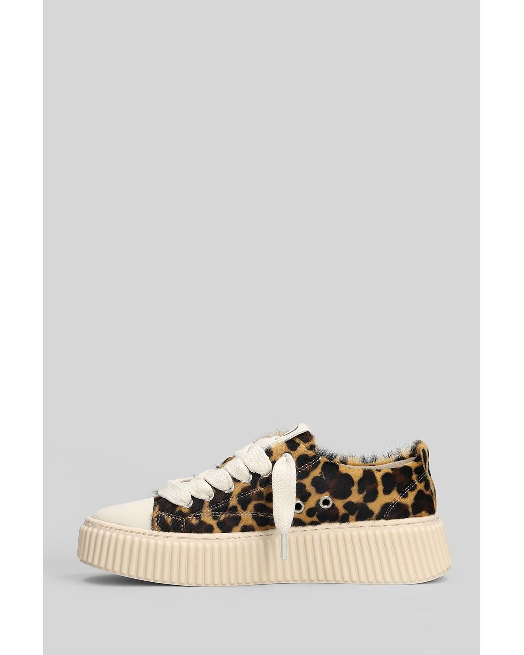 Rhun Leopard Sneakers In Animalier Pony Skin | Lyst