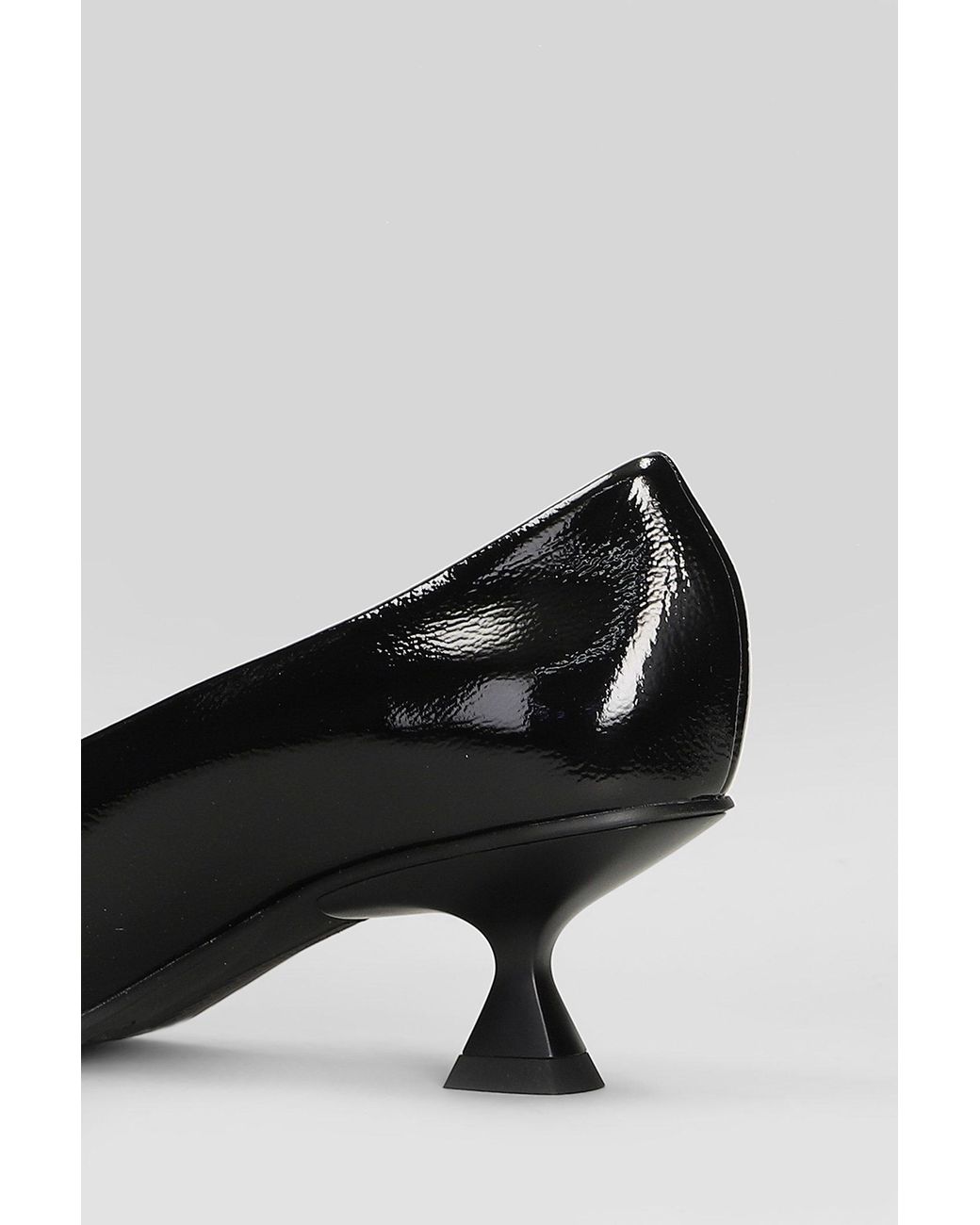 Pedro Miralles Pumps In Black Leather in Gray | Lyst