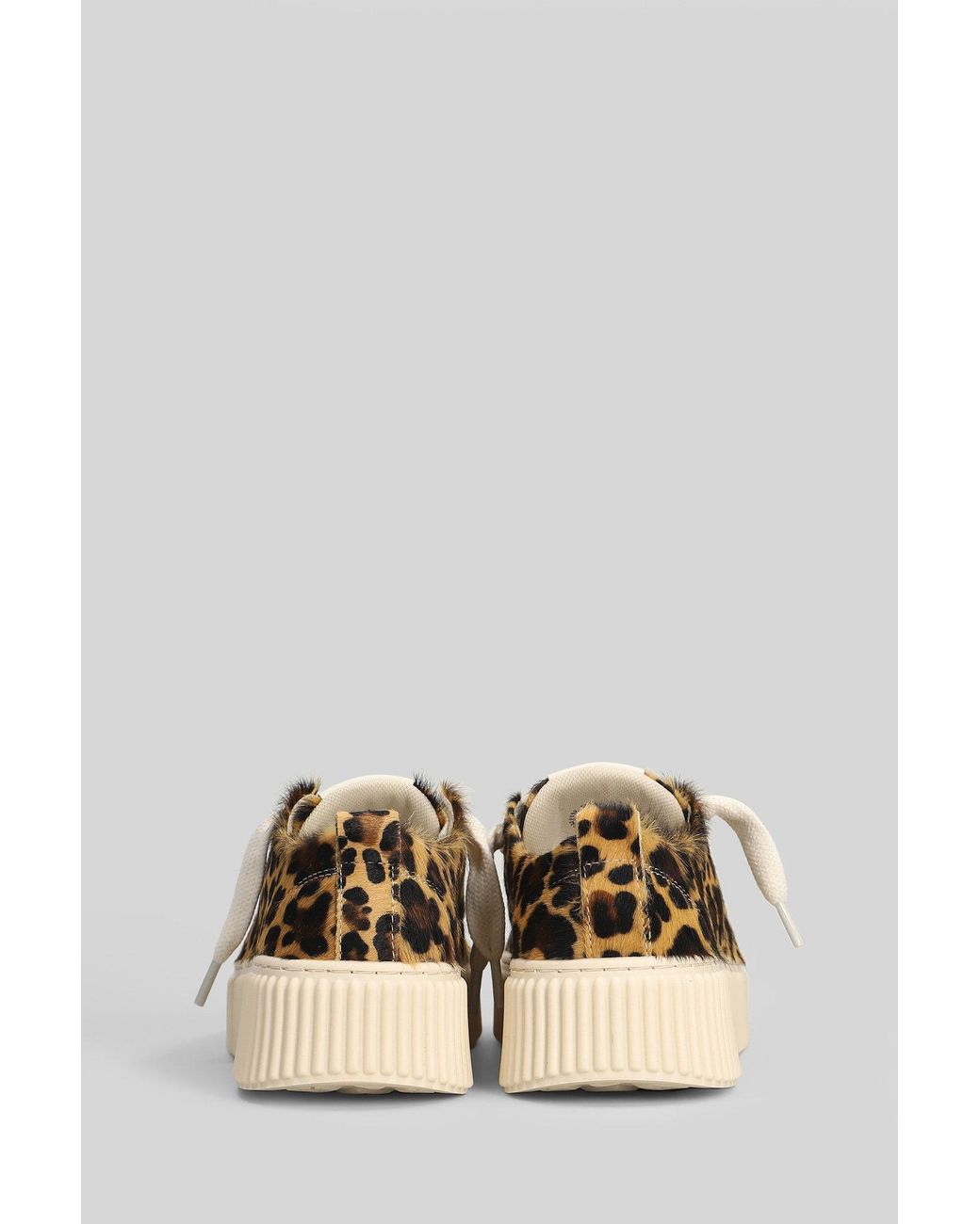 Rhun Leopard Sneakers In Animalier Pony Skin | Lyst