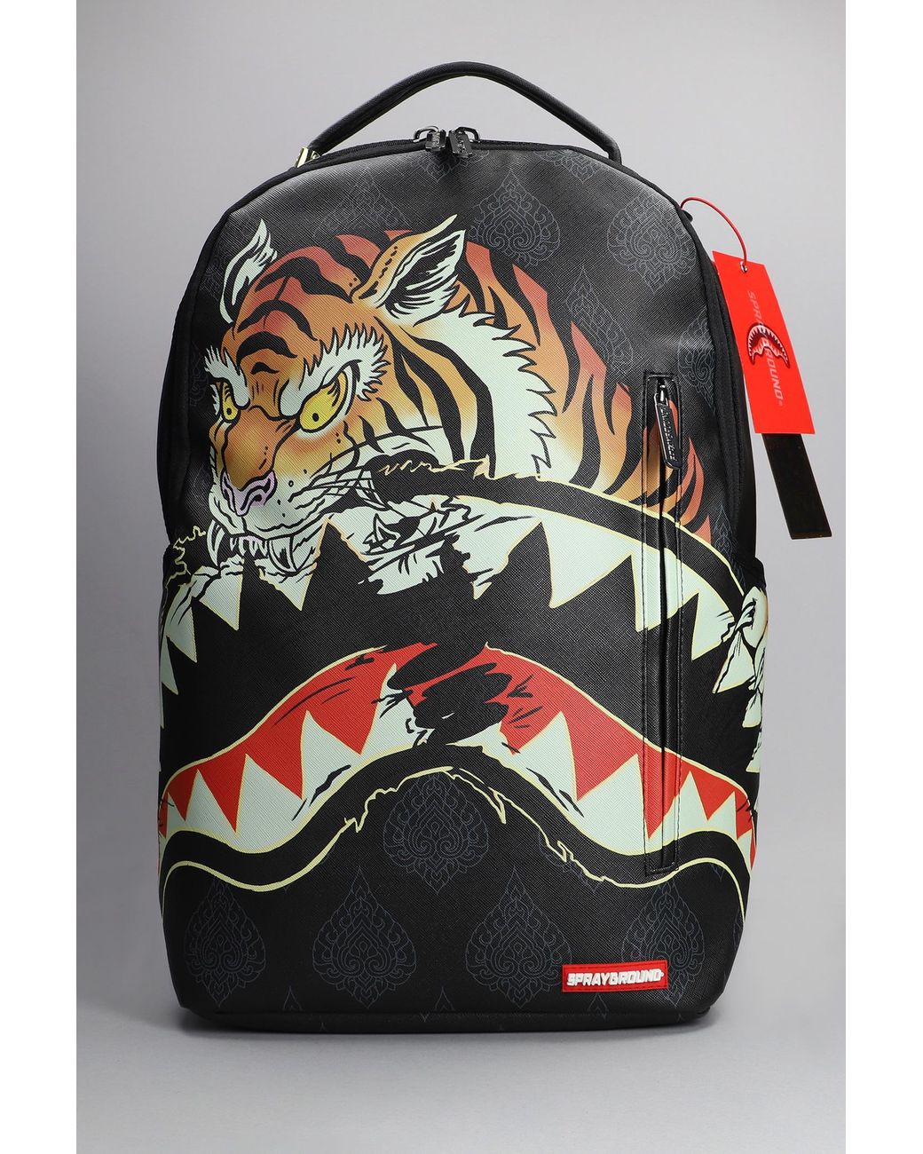 Sprayground Backpack In Black Pvc in Gray for Men | Lyst