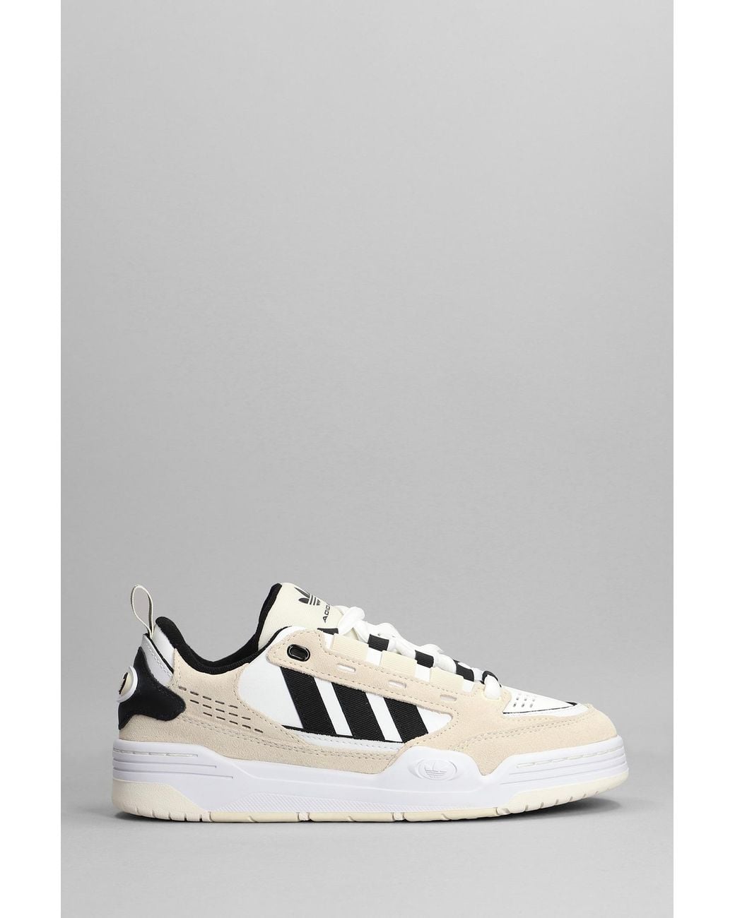 adidas Adi2000 W Sneakers In Beige Suede And Fabric in Natural | Lyst