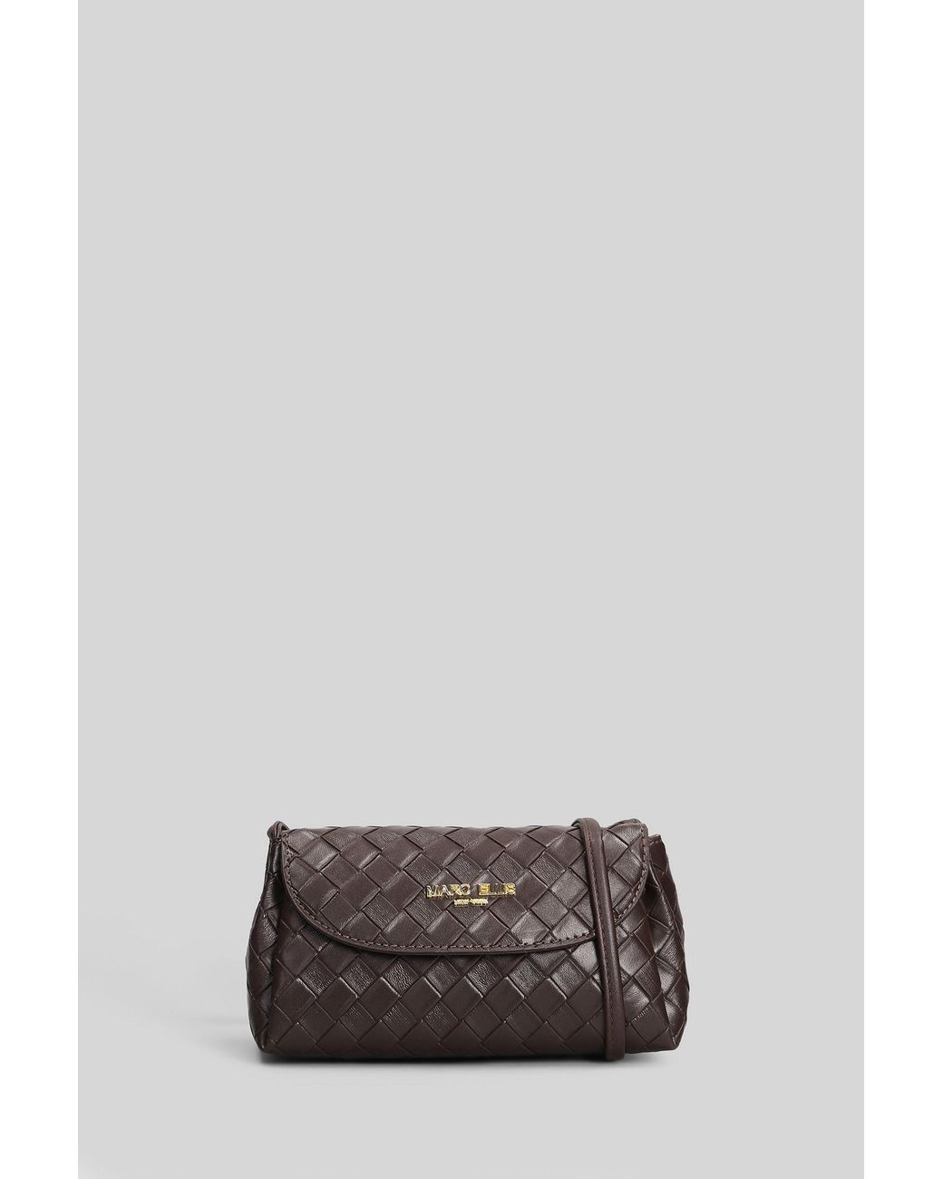 Marc Ellis Milenka Shoulder Bag In Brown Faux Leather in Gray | Lyst