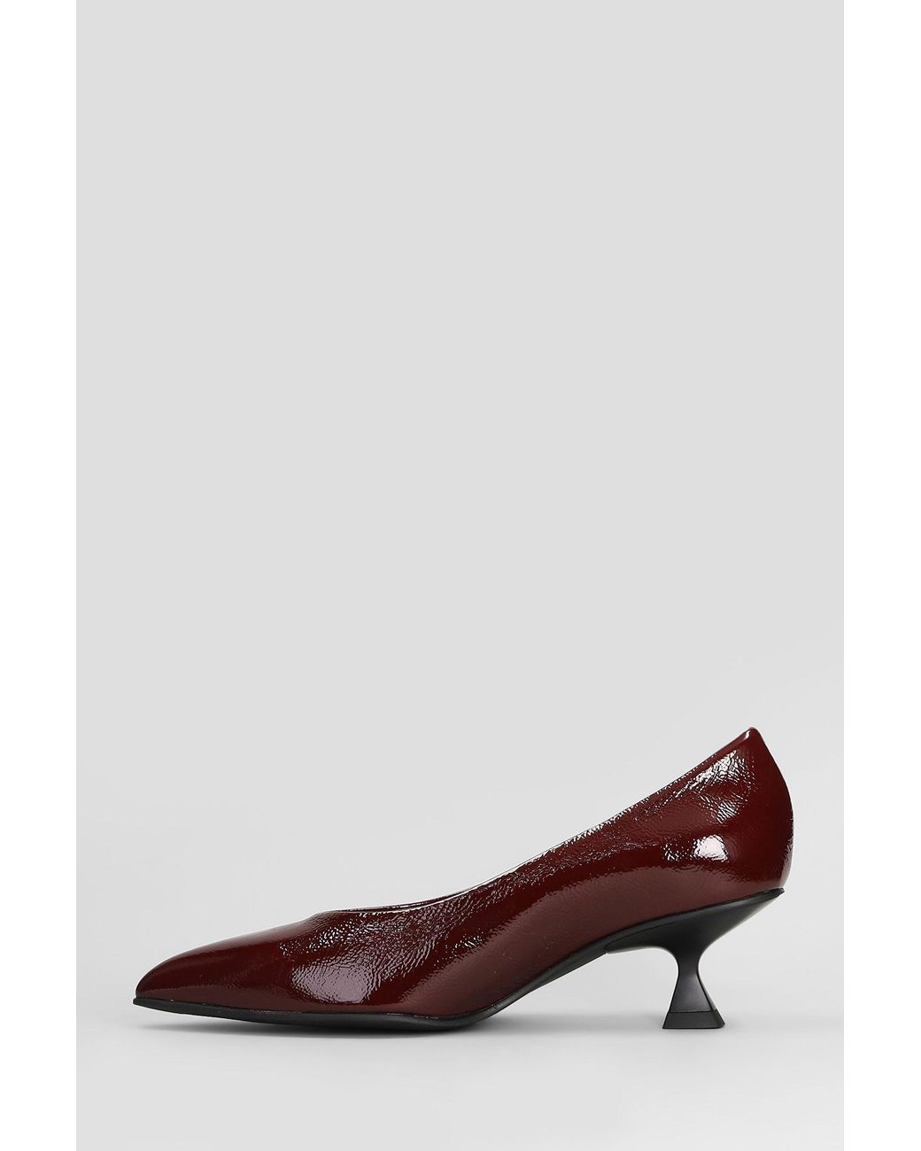 Pedro Miralles Pumps In Bordeaux Leather in Brown | Lyst