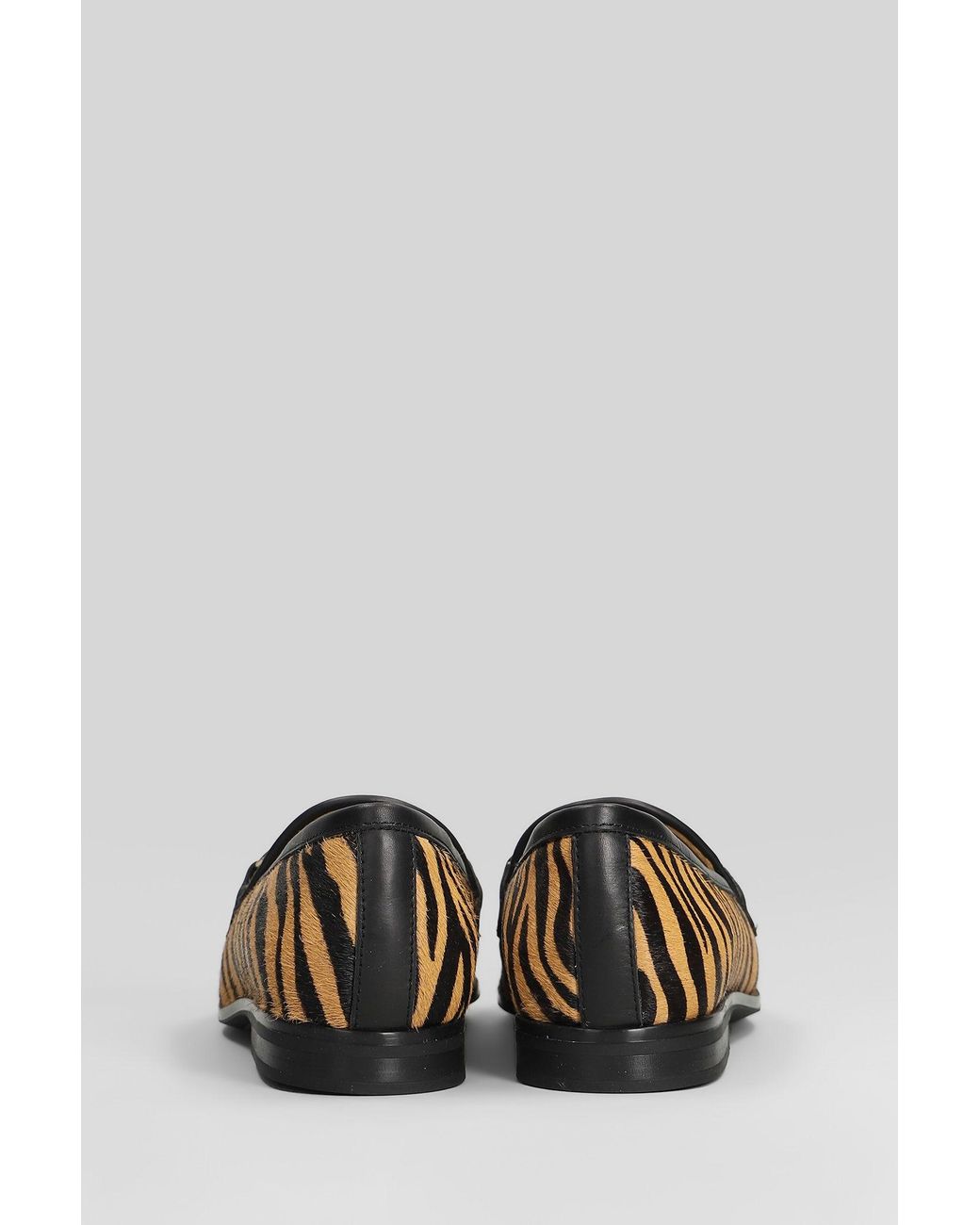 Pedro Miralles Loafers In Animalier Pony Skin in Gray | Lyst