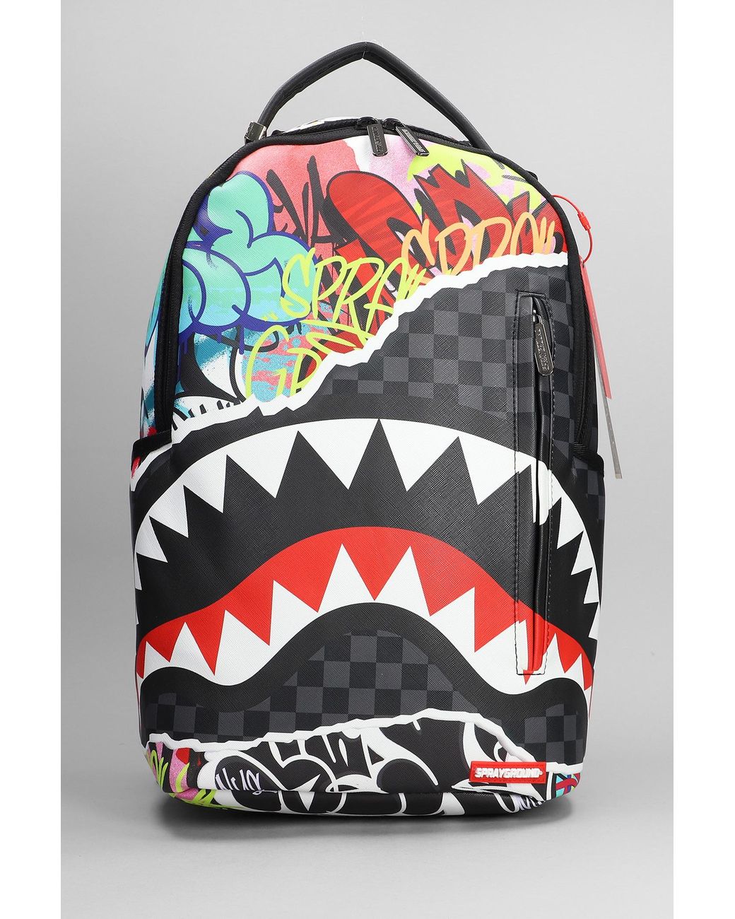 Sprayground Backpack In Black Pvc in Gray for Men | Lyst