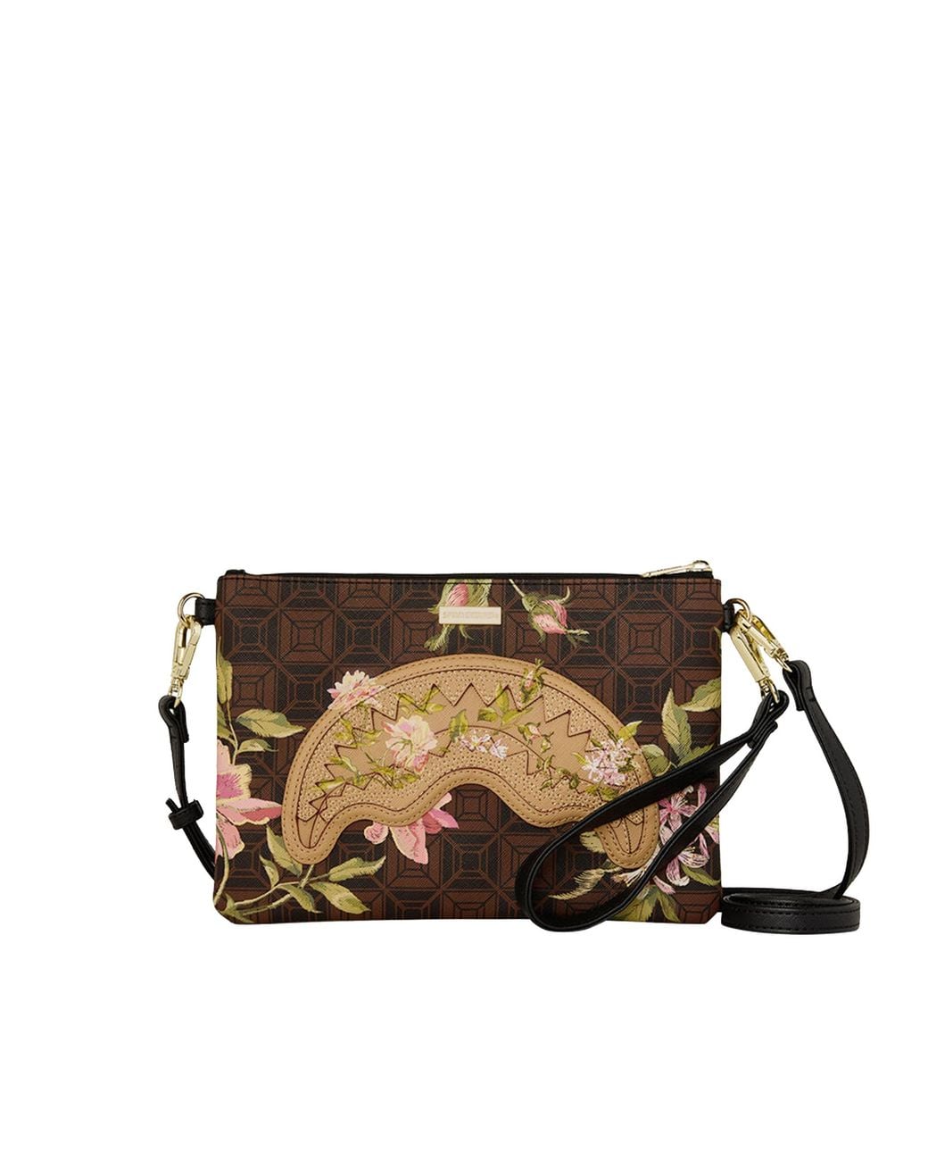 Sprayground Pochette Ai Henny Floral in Brown | Lyst