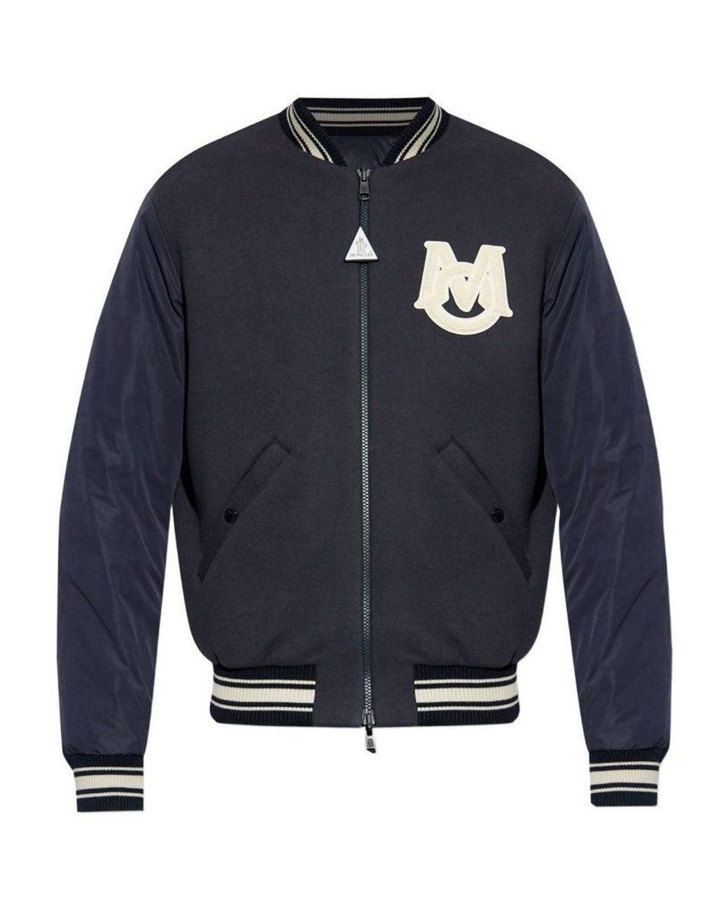 Moncler Reversible 'Vennes' Jacket in Blue for Men | Lyst
