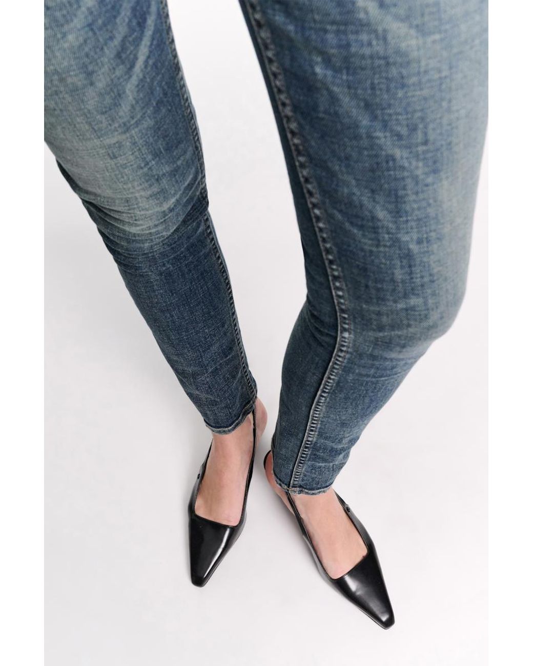 Dorothee Schumacher Slingback Graphic Contour Wedges in Black | Lyst
