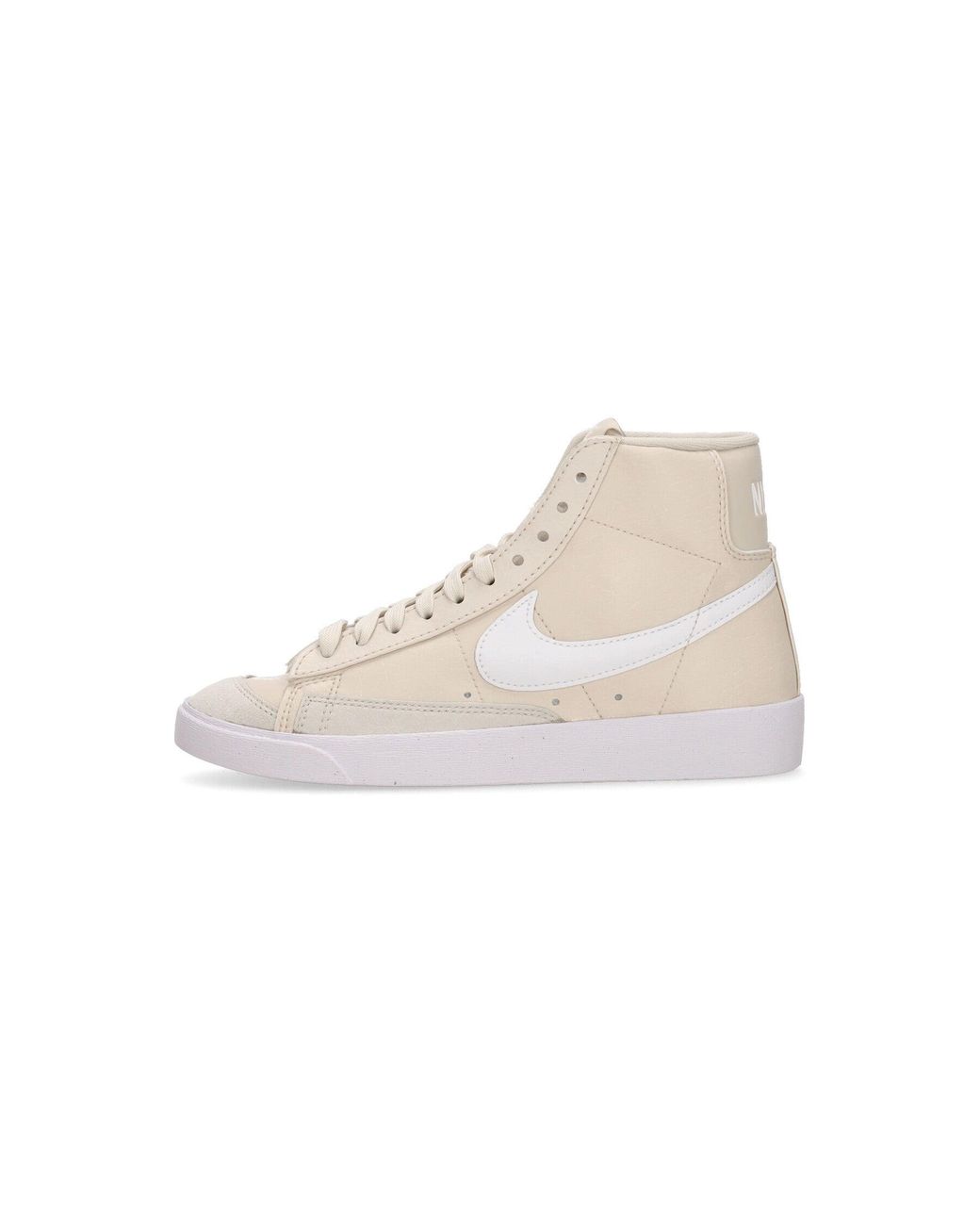 Nike W Blazer Mid 77 High Shoe in Natural | Lyst