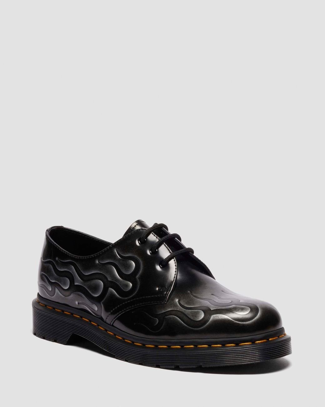 Dr. Martens 1461 Inferno in Black | Lyst