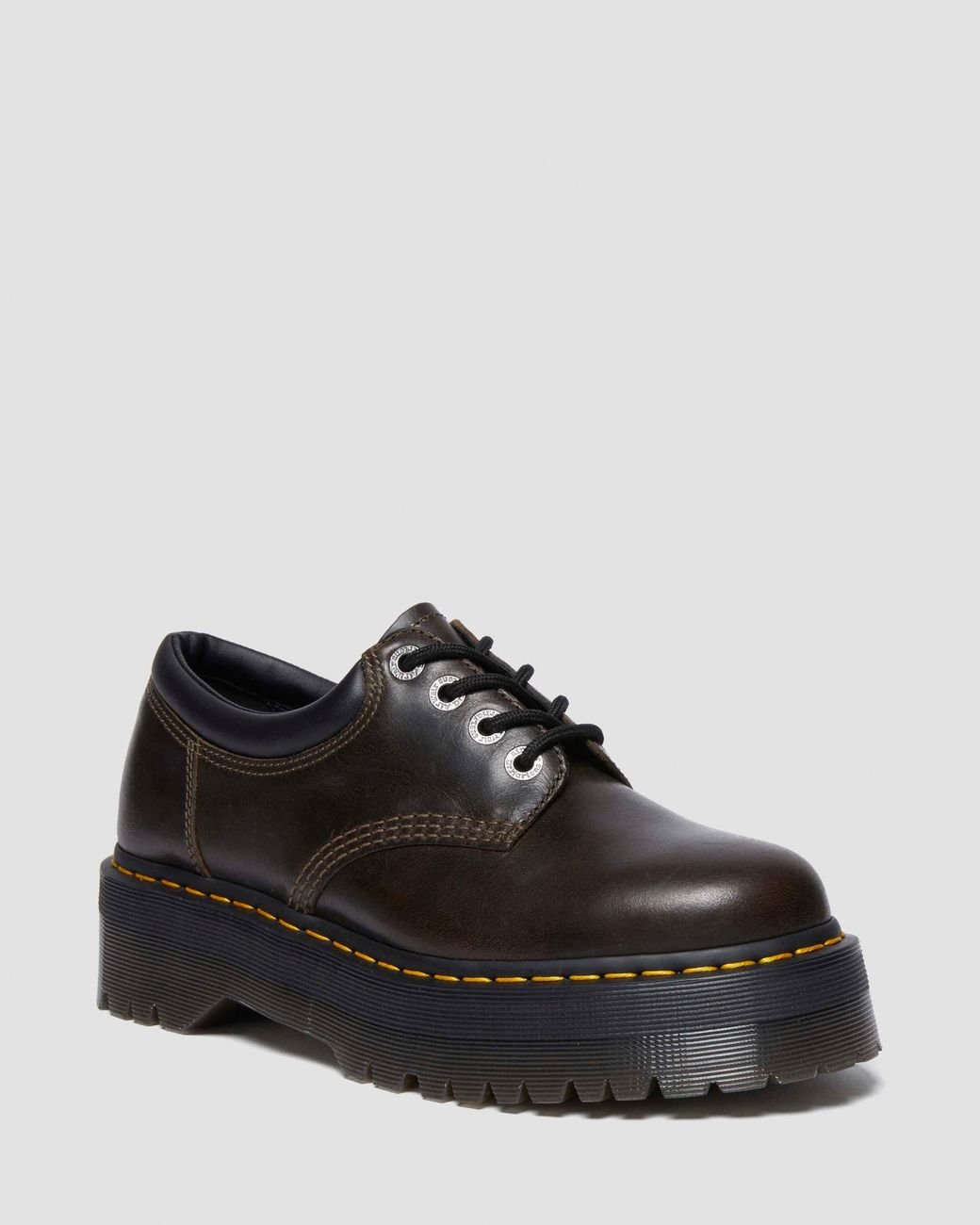 Dr. Martens 8053 Quad Orleans Platform Shoes in Black | Lyst