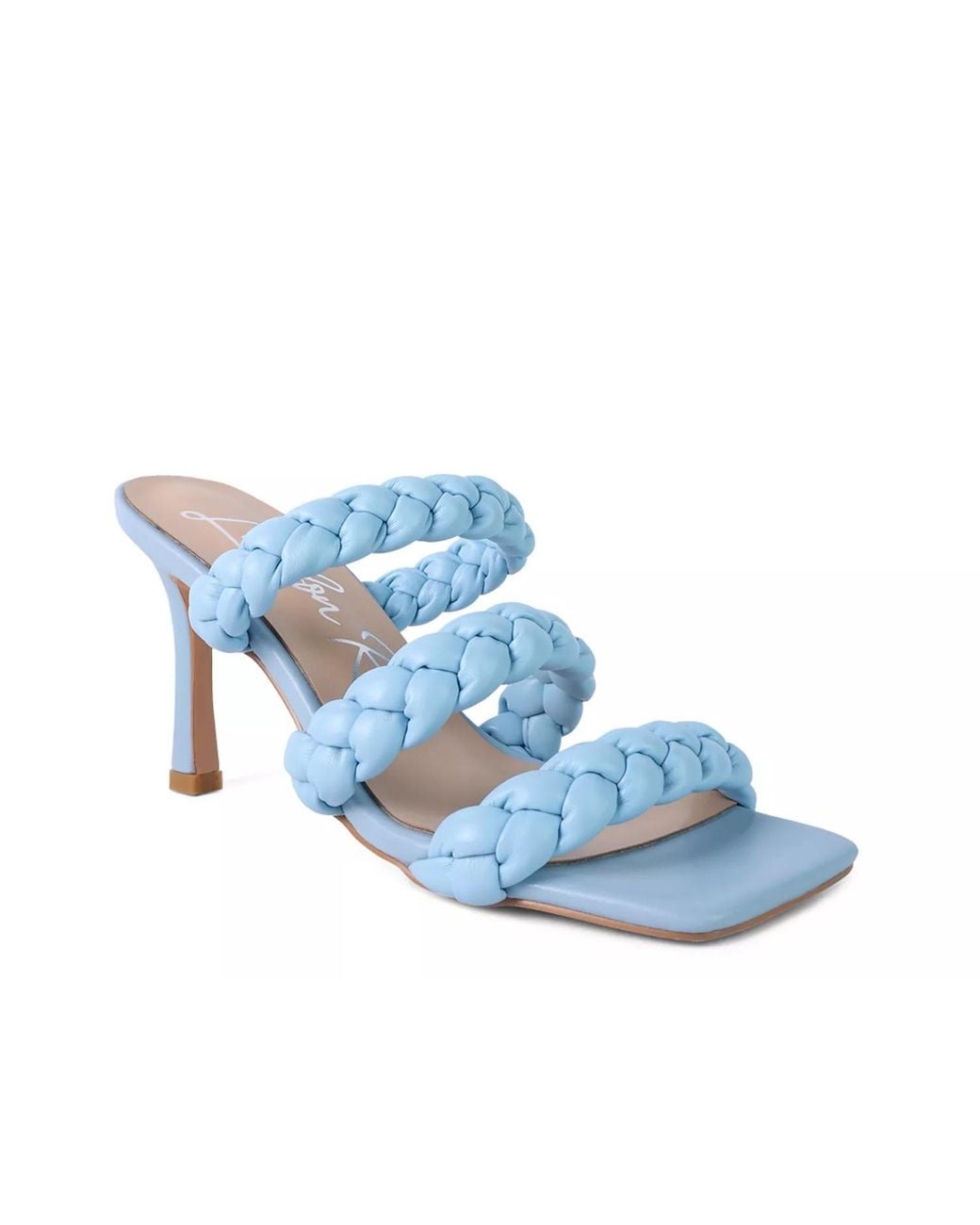 LONDON RAG High Bae Sandal in Blue | Lyst
