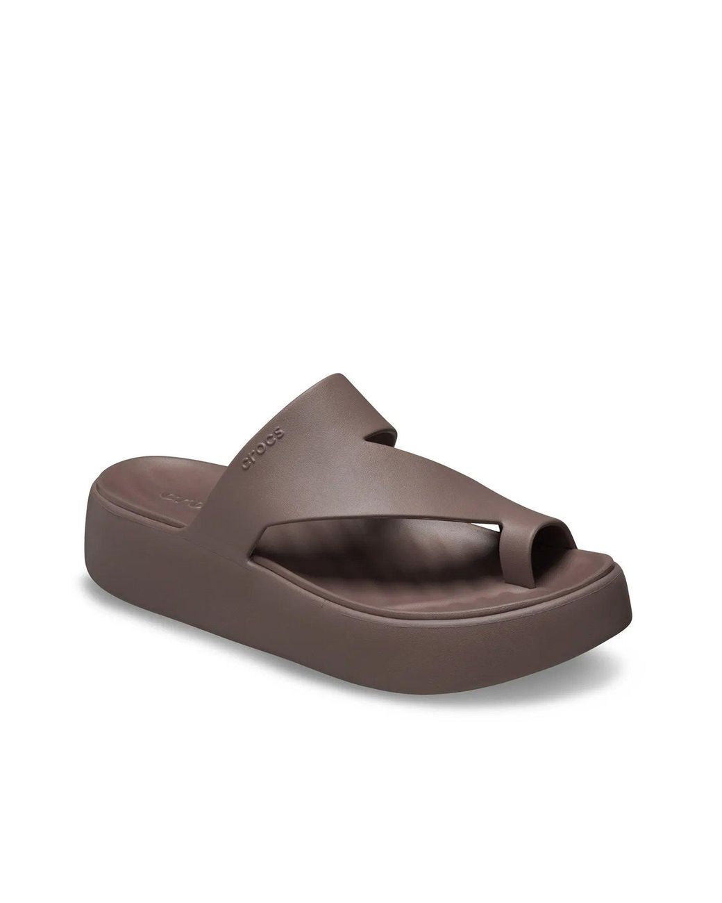 Crocs™ Getaway Platform Sandal in Brown | Lyst