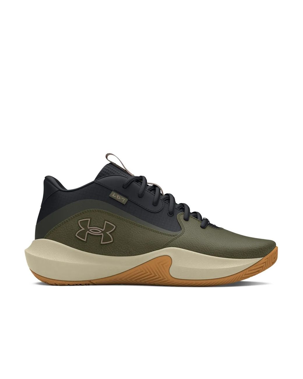 Under Armour Lockdown 7 Basketball Shoe in Black for Men | Lyst