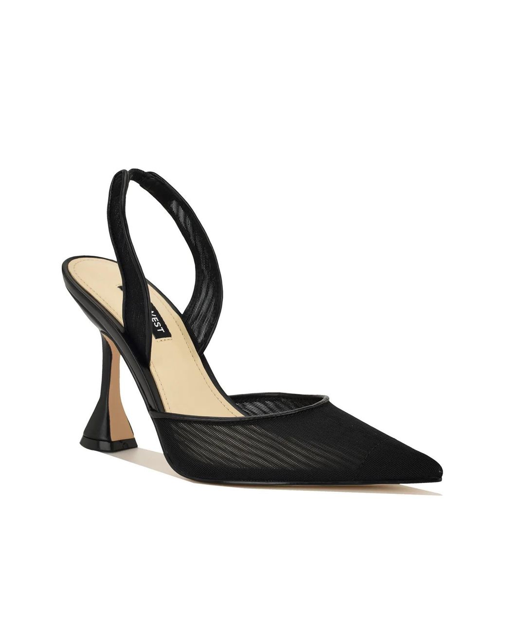 Nine West Kansy Pump in Black | Lyst