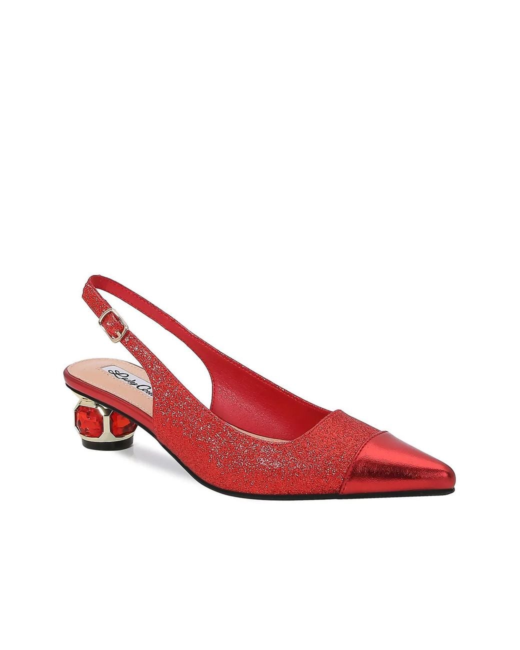 Lady Couture Saphire Pump in Red | Lyst
