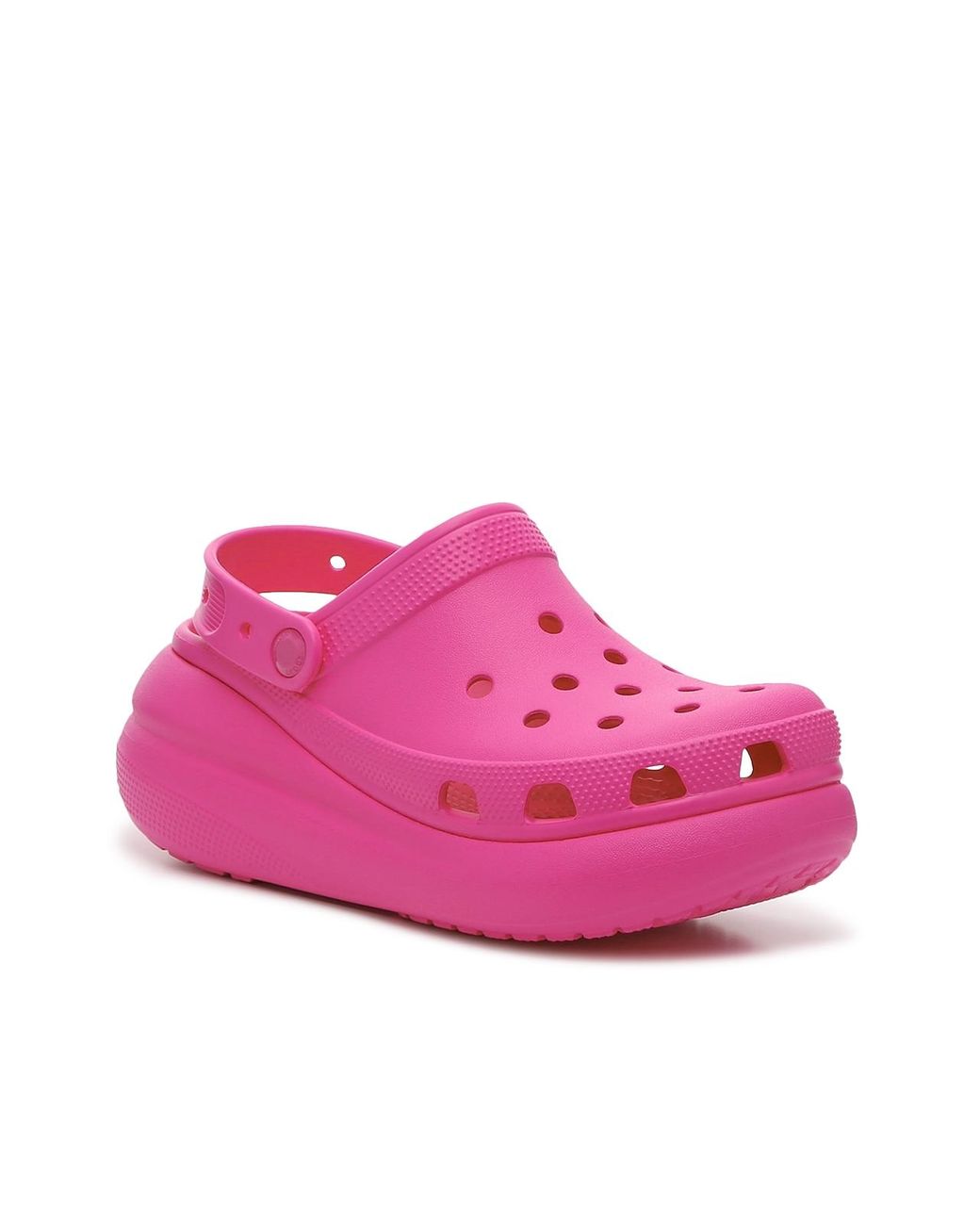 Crocs™ Classic Crush Platform Clog in Pink | Lyst