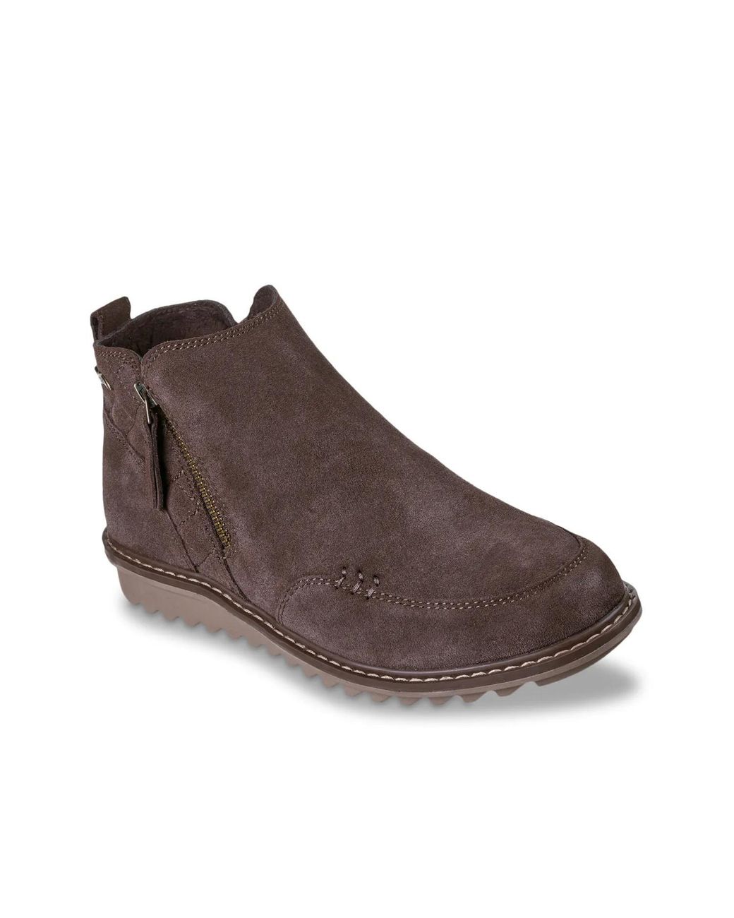 Skechers Arch Fit Mojave Boundless Bliss Bootie in Brown | Lyst