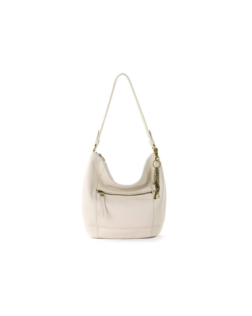 The Sak Sequoia Leather Hobo Bag in Black | Lyst
