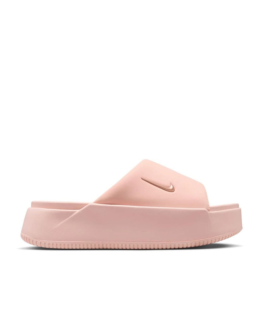 Nike Calm Elevation Platform Slide Sandal in Pink | Lyst
