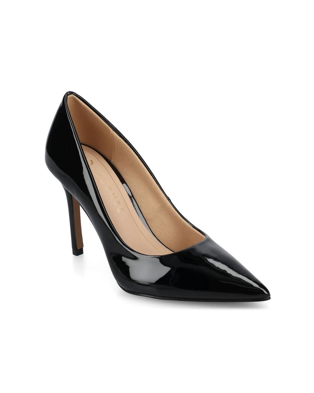 Journee Collection Venus Pump in Black | Lyst