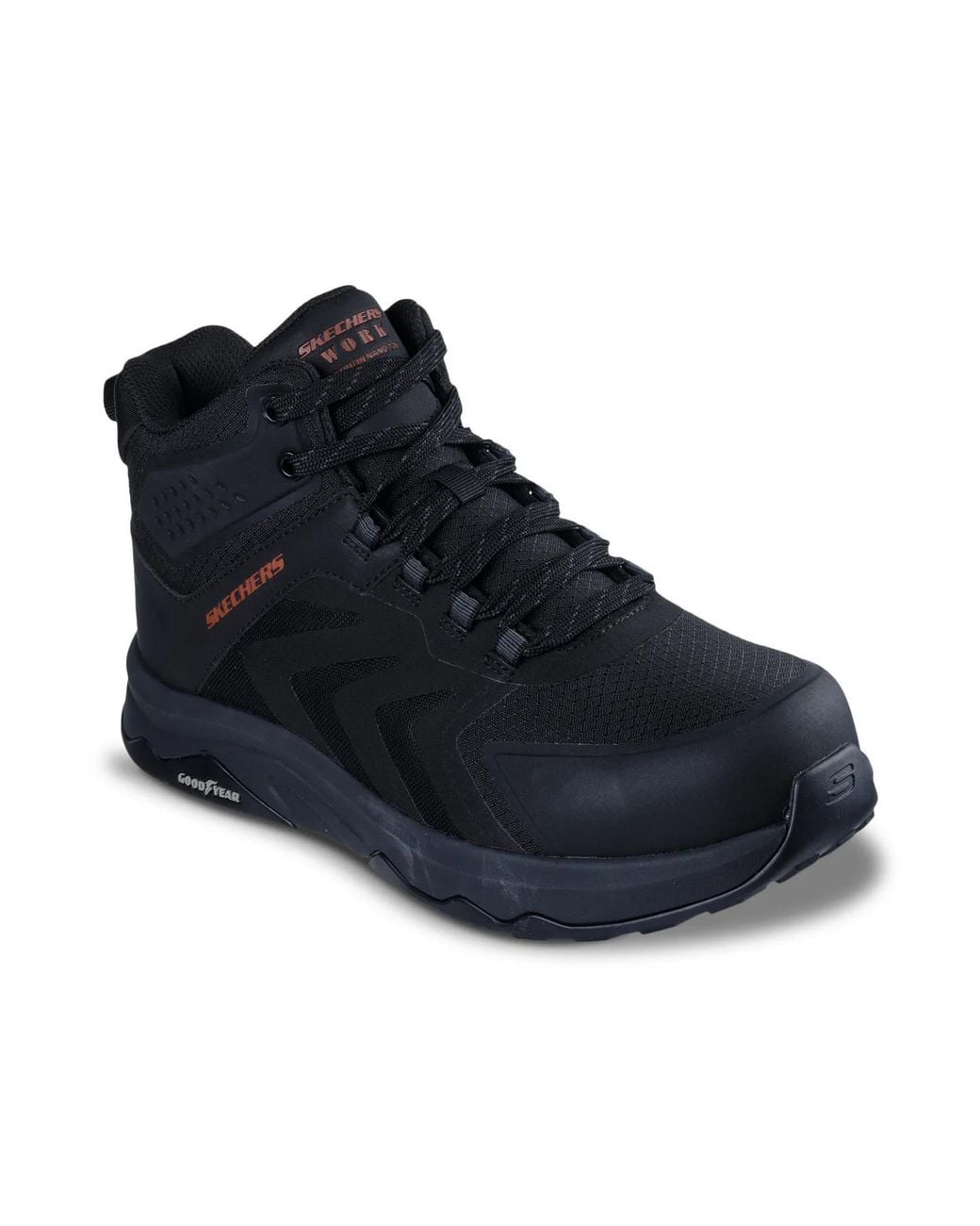 Skechers Extra Wide Width Work Speedflex Trekker Work Boot in Blue for ...