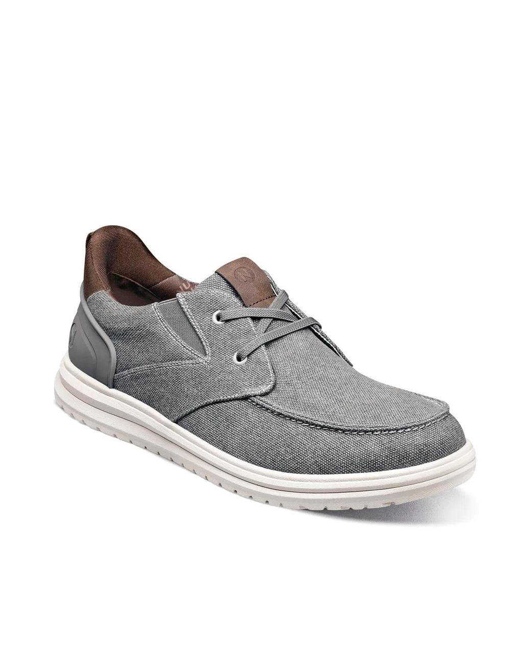 Nunn Bush Brew City Ez Hands Free Slipon in Gray for Men | Lyst