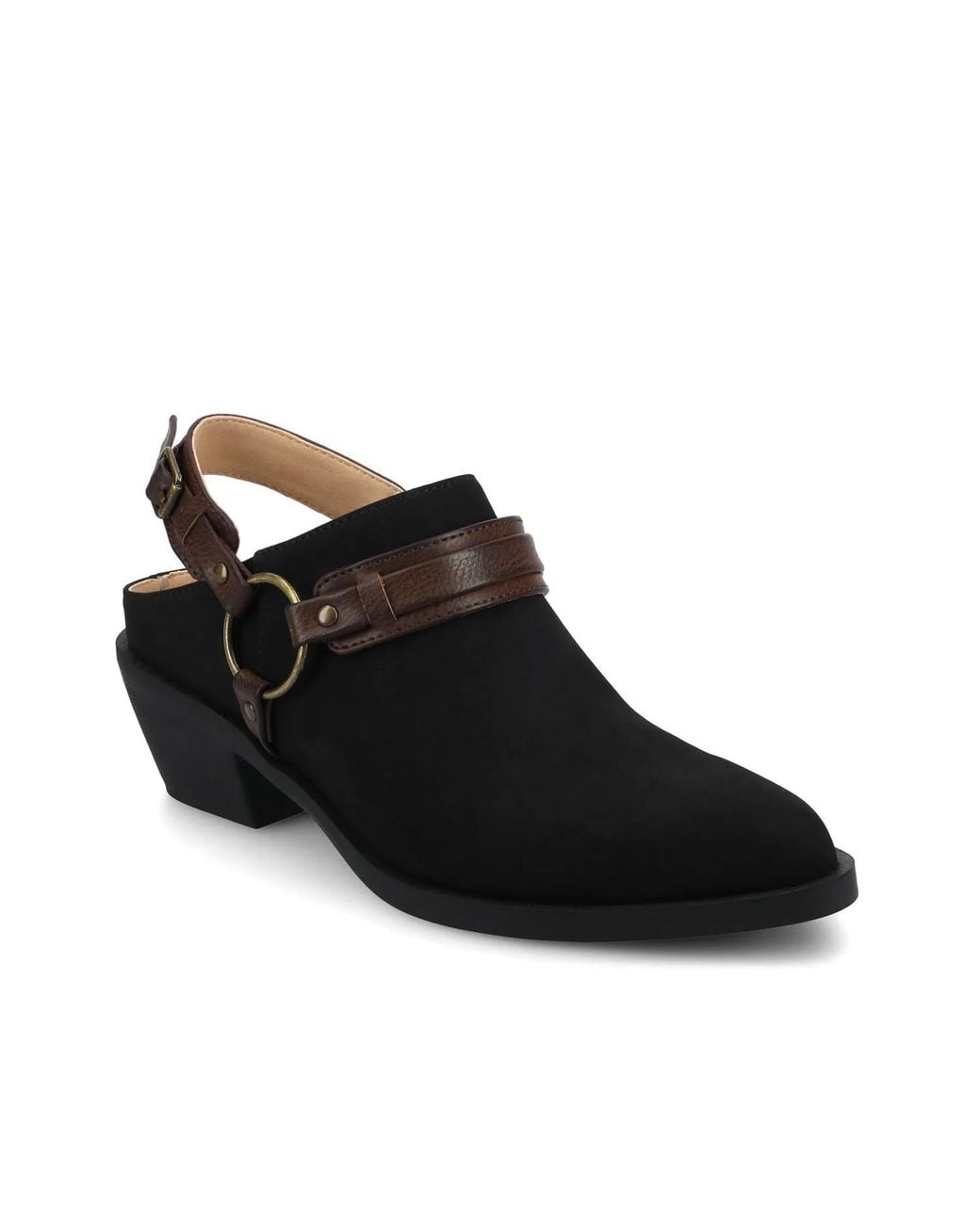 Journee Collection Urbana Mule in Black | Lyst
