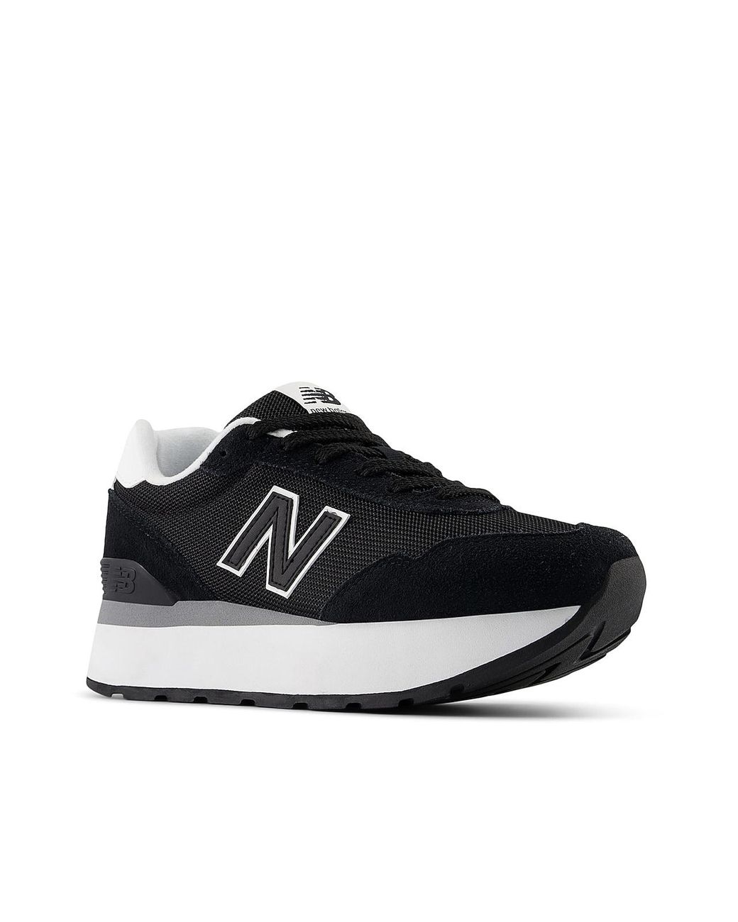 New Balance 515h Platform Sneaker in Black | Lyst