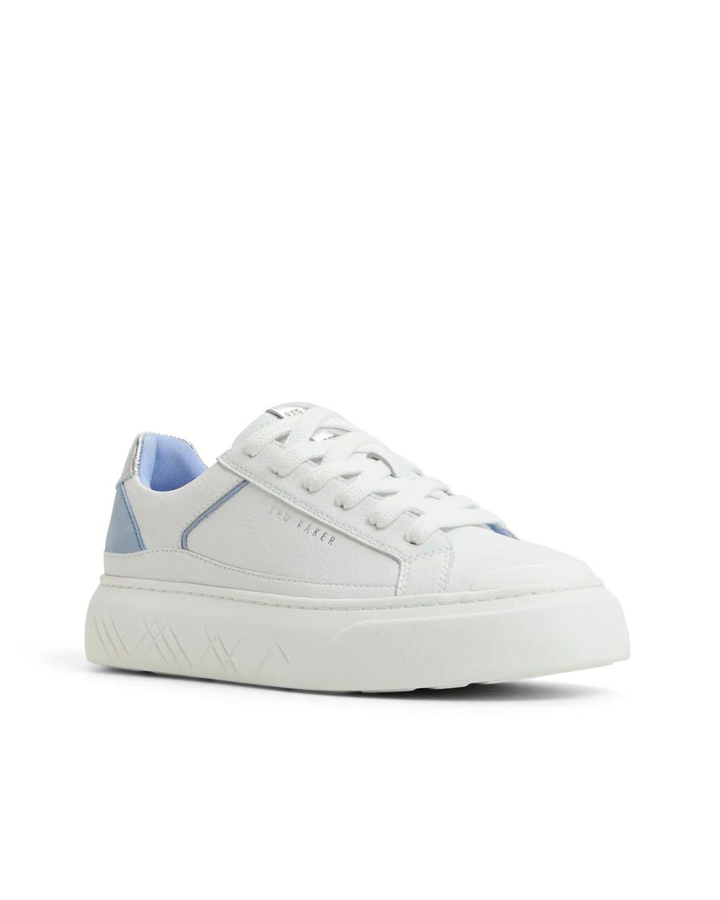 Ted Baker Adison Platform Sneaker in White | Lyst