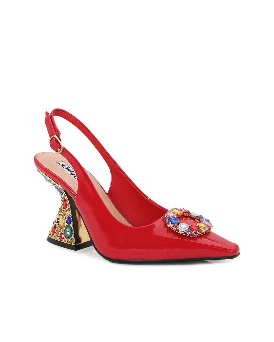 Lady Couture Spotlight Pump in Red | Lyst