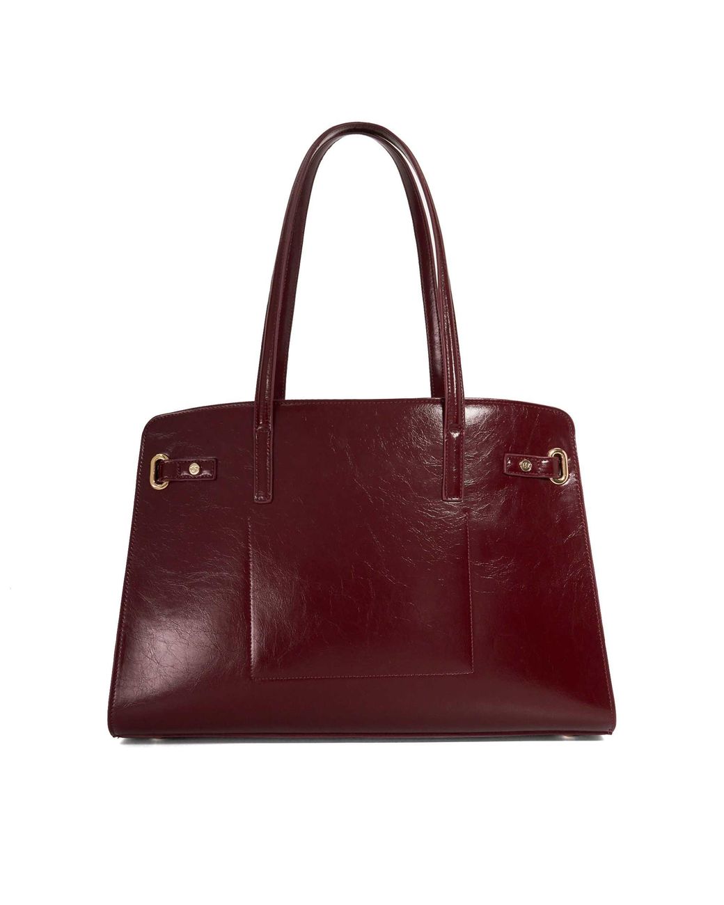 Dune Define Long Handle Leather Shoulder Bag in Purple | Lyst UK