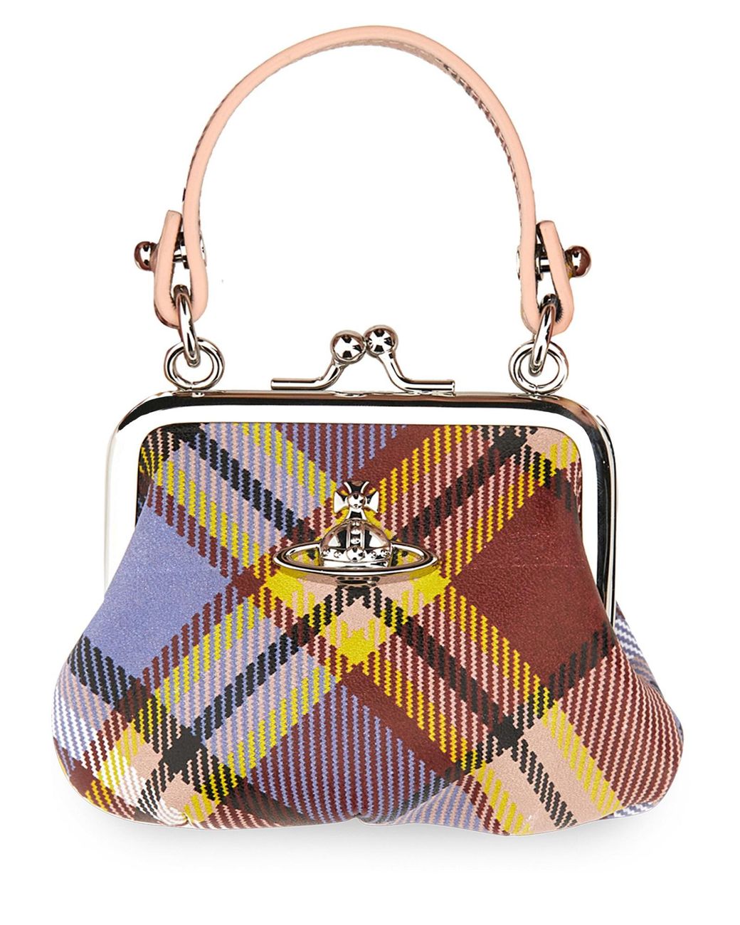 Vivienne Westwood Mini "Granny" Bag in White | Lyst