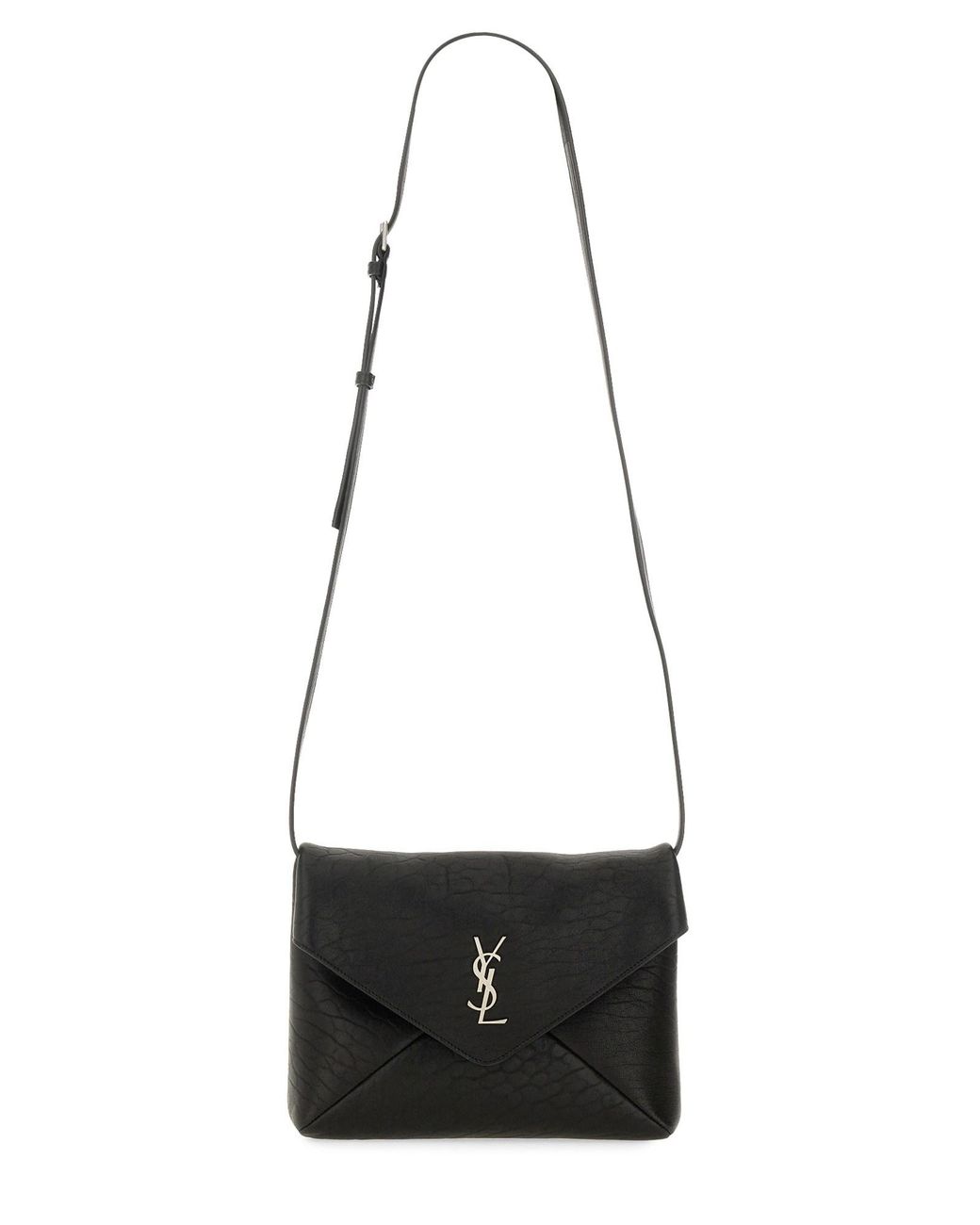 Saint Laurent Messenger Bag Envelope Cassandra in White for Men | Lyst