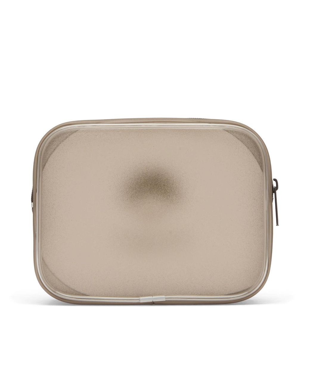 BEAMS Japan Logo Pouch in Natural | Lyst