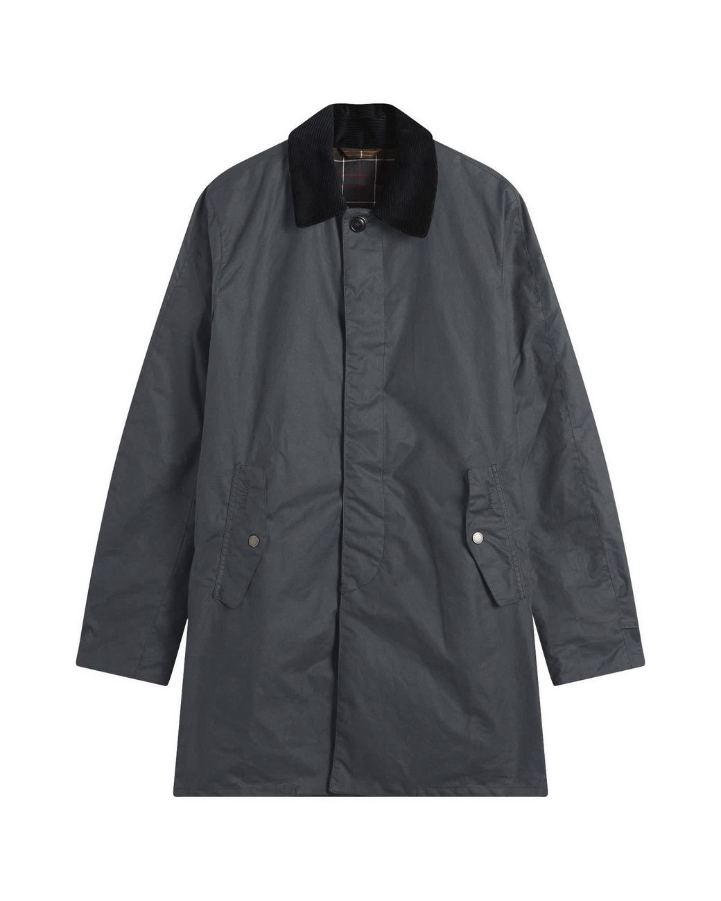 Barbour X Baracuta Tyne Wax Coat in Black for Men | Lyst