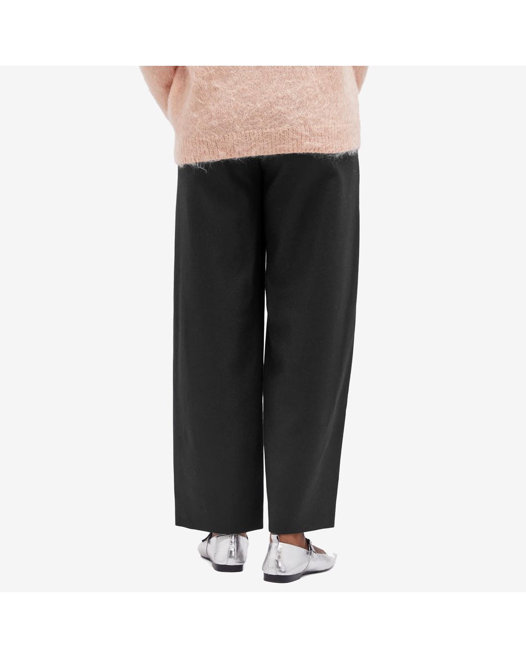 AURALEE Light Melton Slacks in Grey | Lyst UK