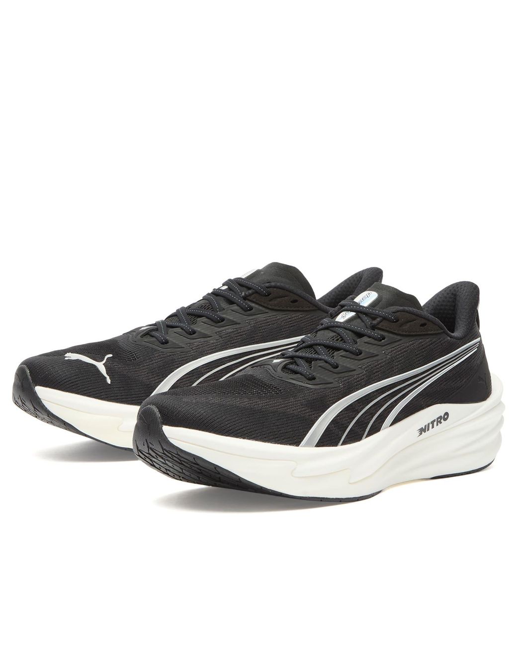 PUMA Deviate Nitro 4 Sneaker in Black for Men | Lyst