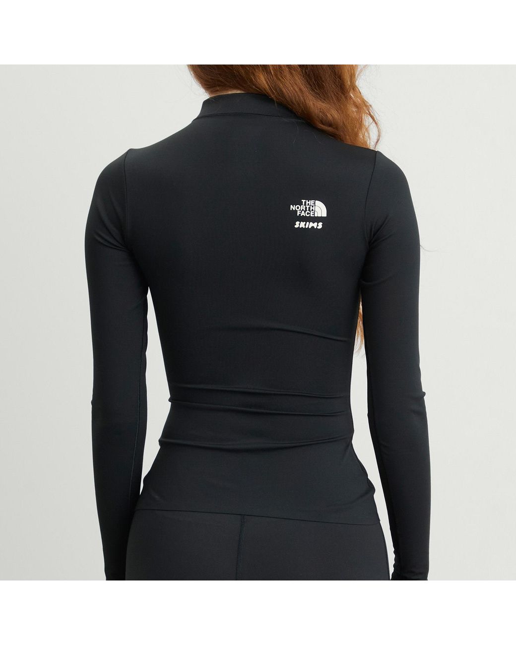 The North Face X Skims W Refina Long Sleeve Top in Black | Lyst